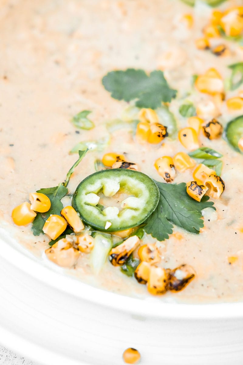 Roasted Corn Chowder - Delicious Sweet Roasted Corn Soup