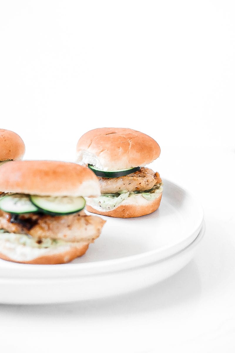 Simple Grilled Chicken Sliders - Simple 30 Minute Dinner