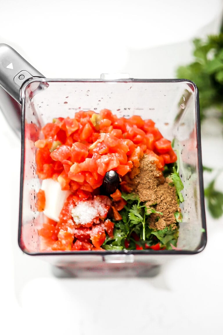 Fresh Garden Salsa - White Kitchen Red Wine