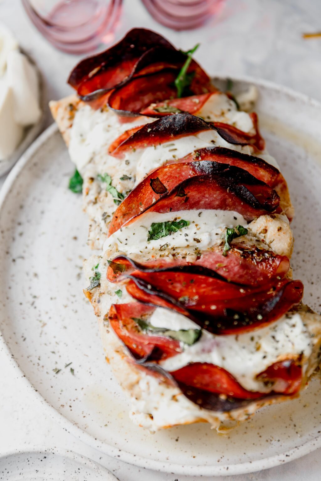 Easy Weeknight Pizza Stuffed Turkey Tenderloin