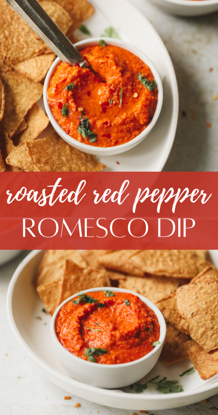 Easy, Healthy Romesco Dip - White Kitchen Red Wine