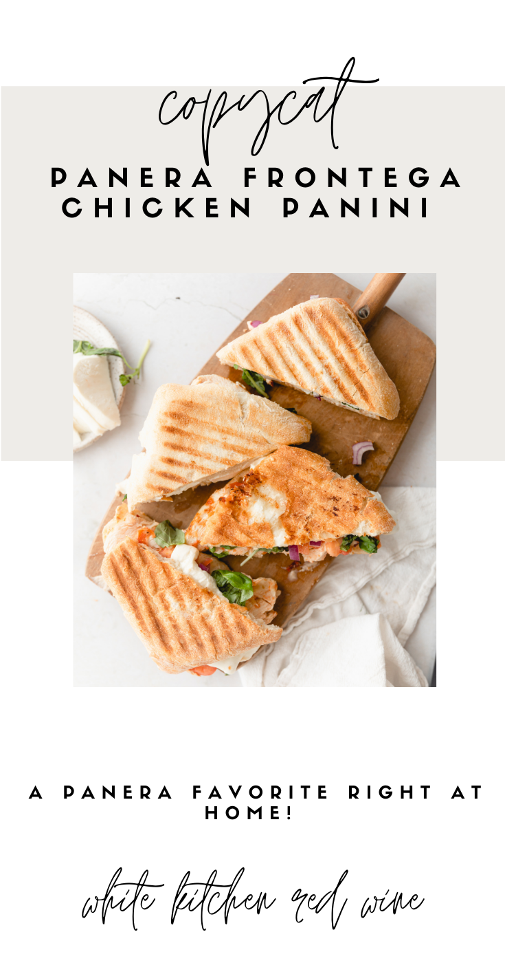 Panera Frontega Chicken Panini - Make This Easy Sandwich at Home!