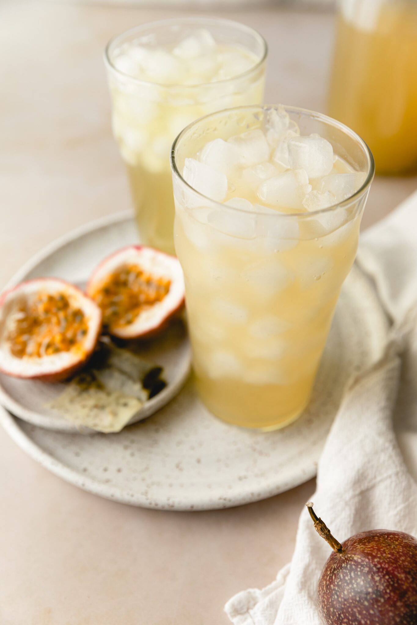 Homemade Panera Green Tea - Copycat Panera Passionfruit Green Tea