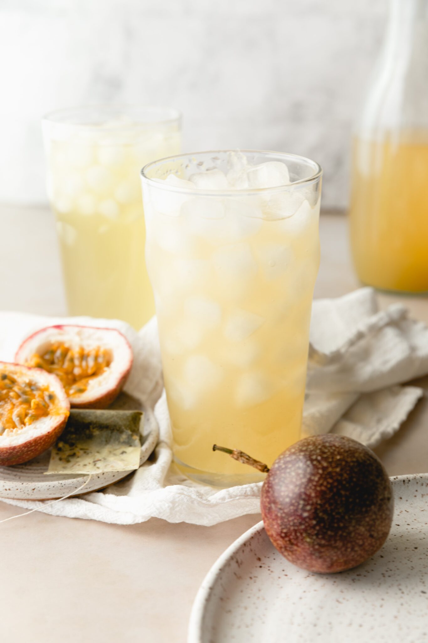 Homemade Panera Green Tea - Copycat Panera Passionfruit Green Tea