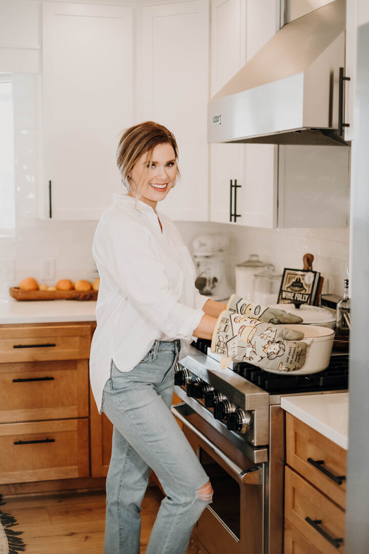 Maple and White Kitchen Renovation: Before and After