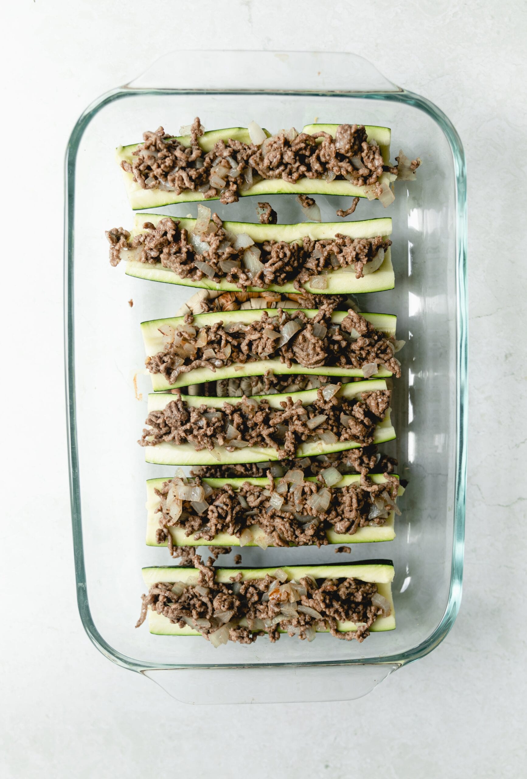 Stuffed Courgettes - An Easy Stuffed Squash Recipe