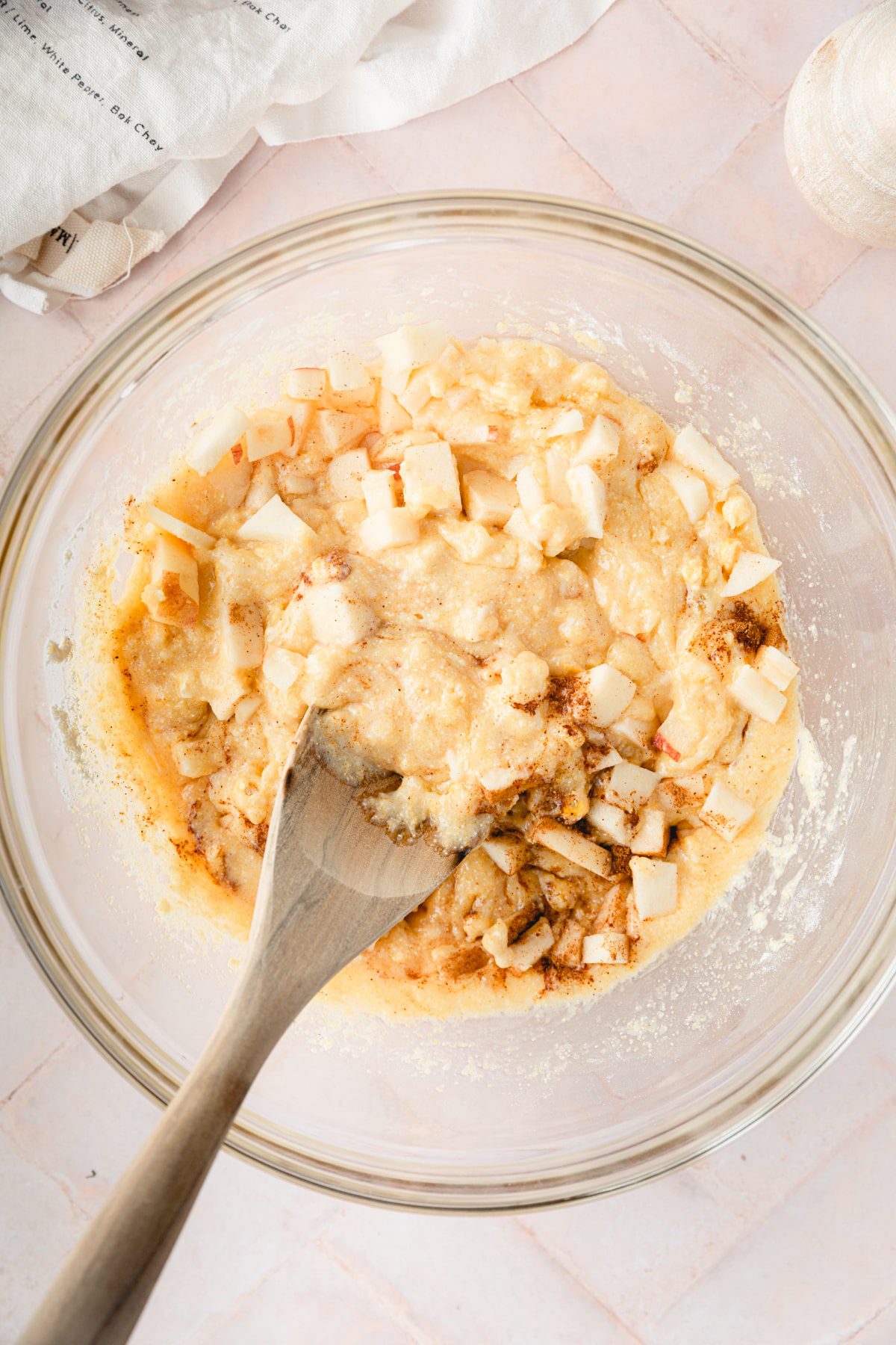 Apple Cinnamon Cornbread [Easy with Jiffy!]