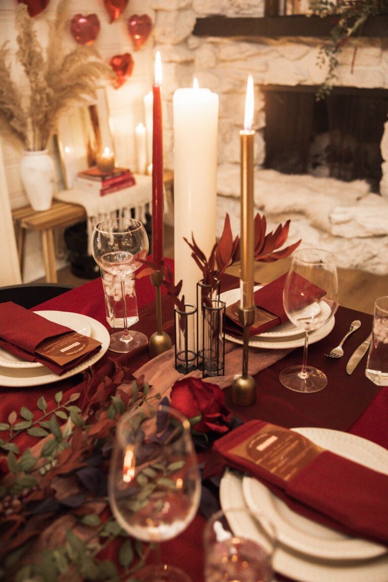Ruby Red Dinner Party - Easy Party Theme!