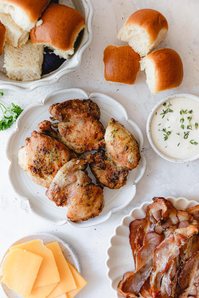 Chicken Bacon Ranch Sliders - Easy Party Food!