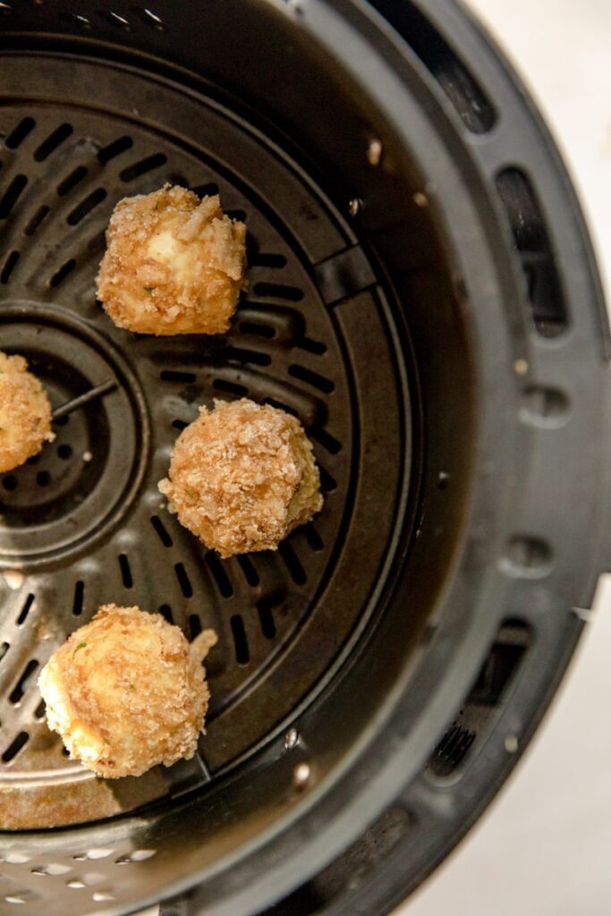 Crispy Fried Goat Cheese - Easy Appetizer!