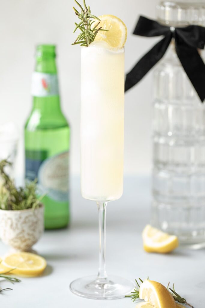 Lemon Ginger Cocktail - Perfect For Parties!