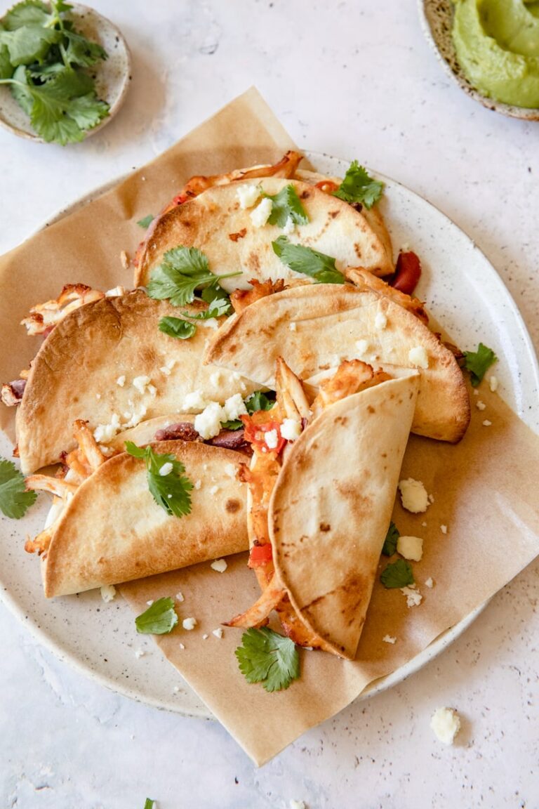Air Fryer Mini Tacos with Rotisserie Chicken - White Kitchen Red Wine