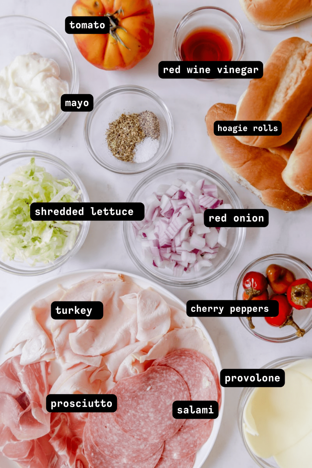 TikTok Italian Grinder Sandwich Recipe - White Kitchen Red Wine