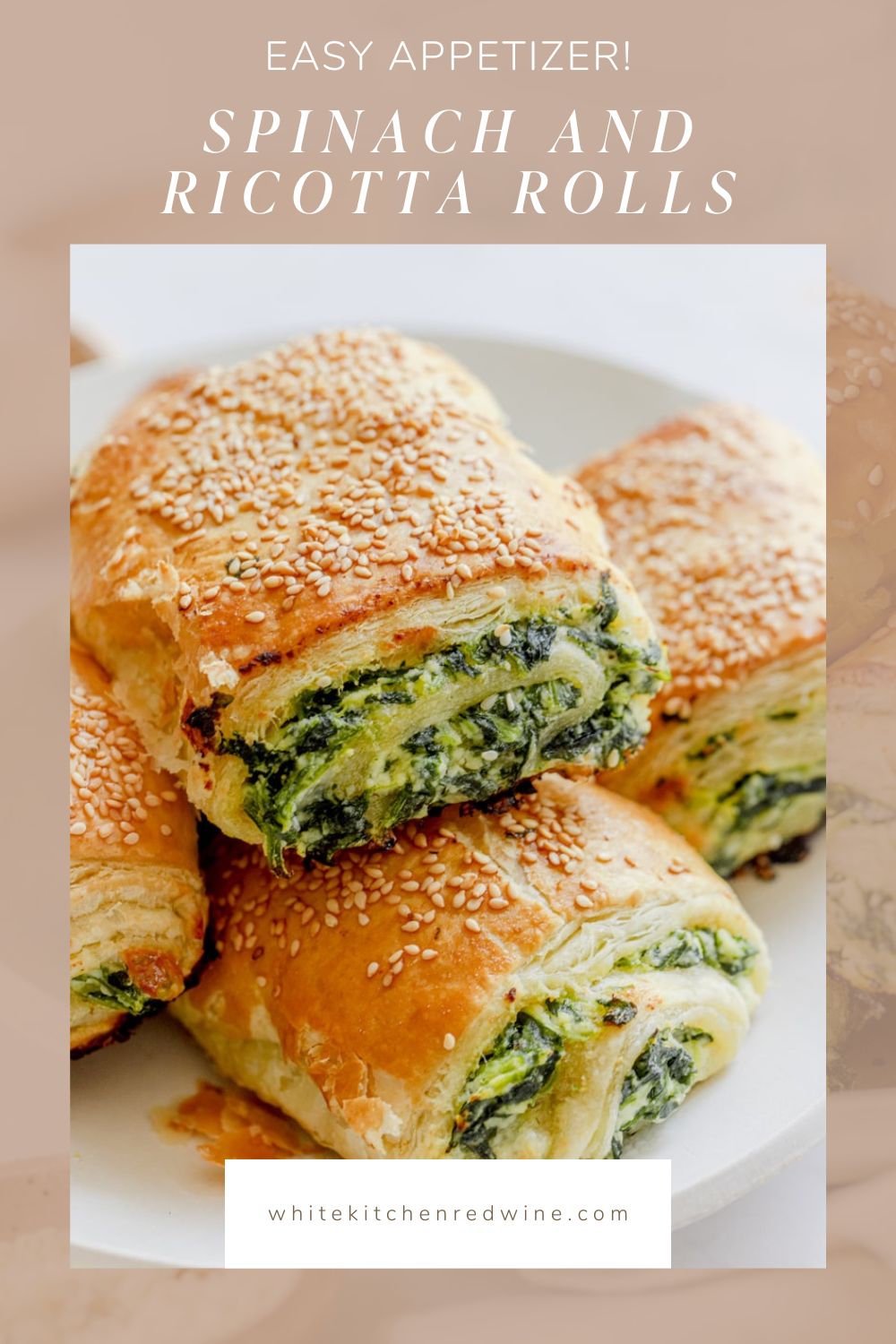 The Best Spinach and Ricotta Rolls (With Puff Pastry!) - White Kitchen ...