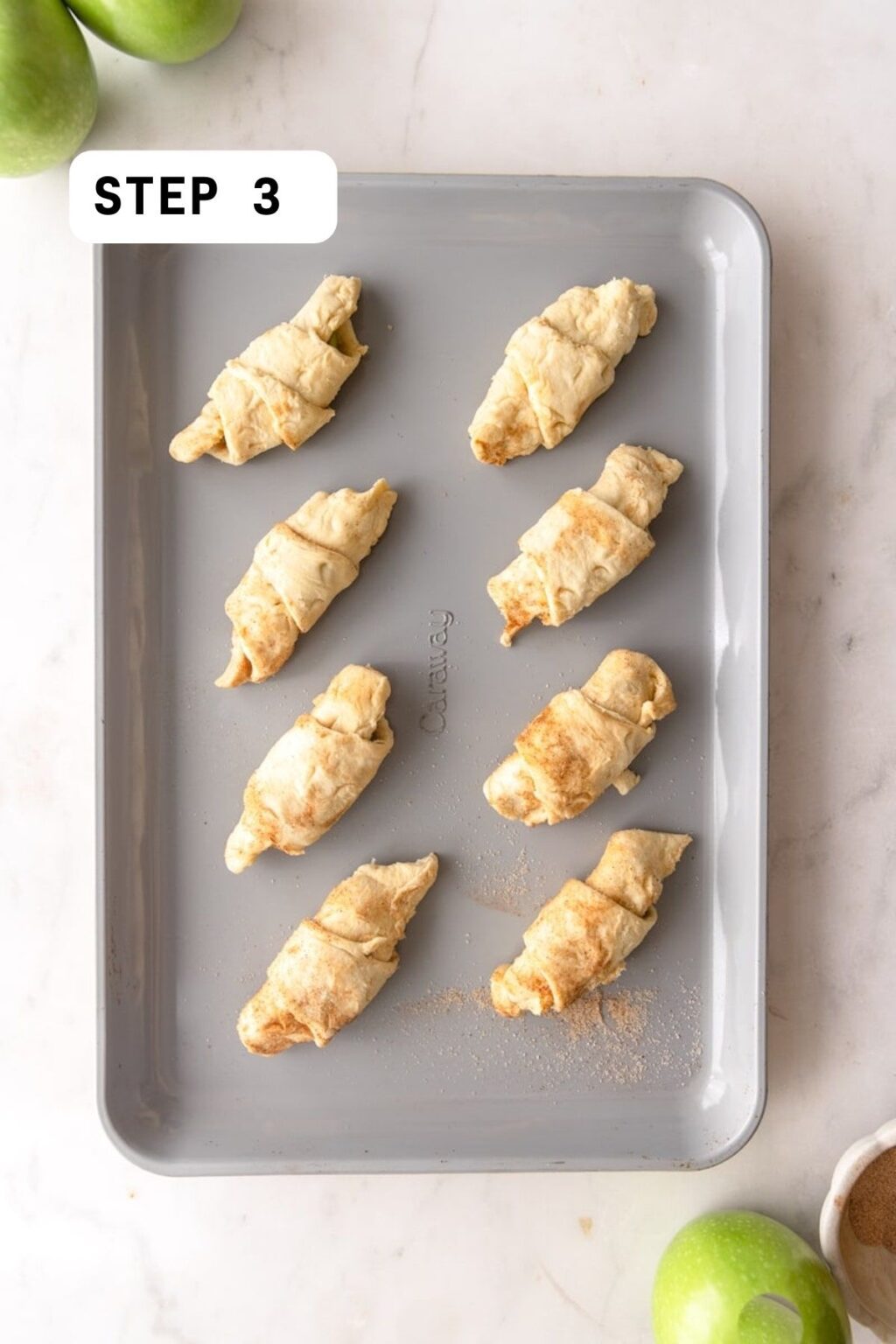 Easy Apple Pie Crescent Rolls - White Kitchen Red Wine