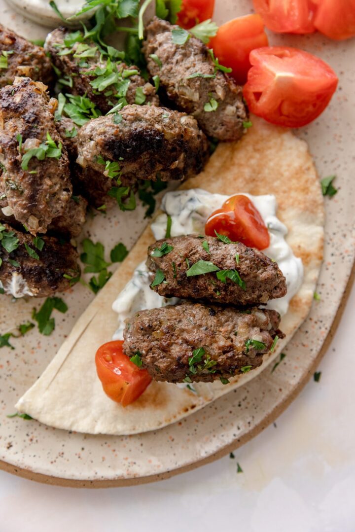 Easy Beef Kofta Recipe - 30 Minute Meal! - White Kitchen Red Wine