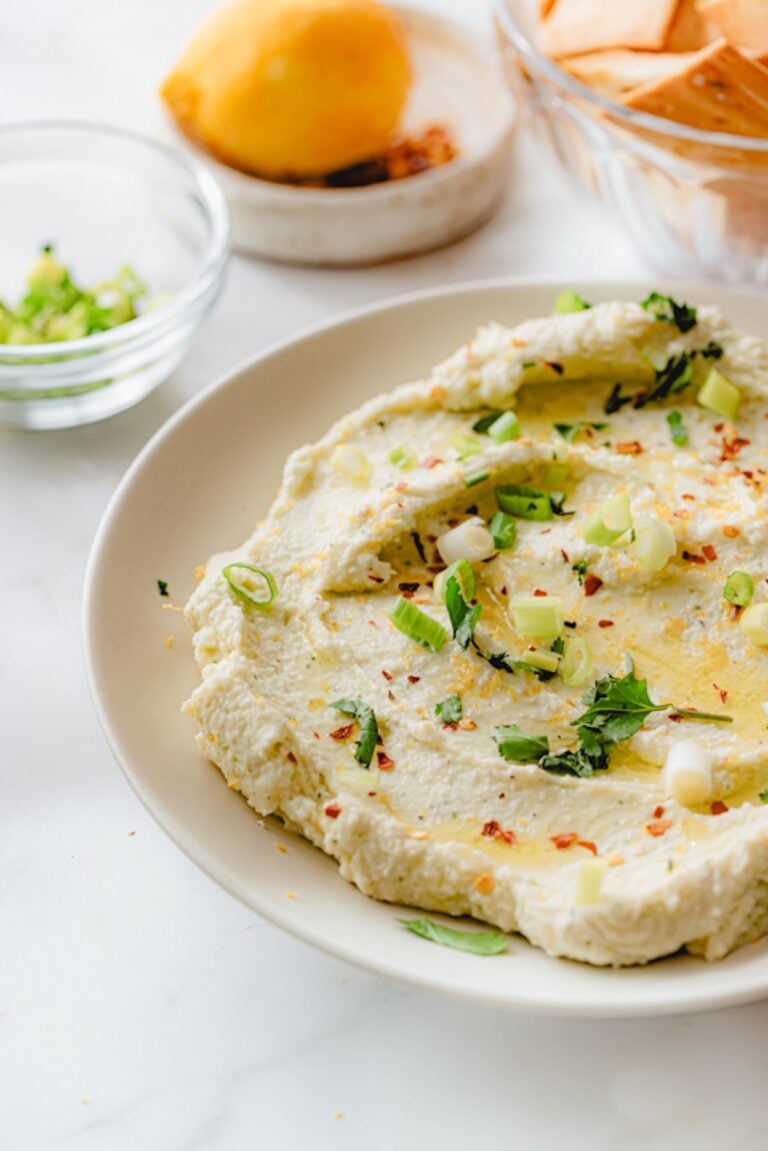 Whipped Feta & Ricotta Cheese Dip with Hot Honey - White Kitchen Red Wine